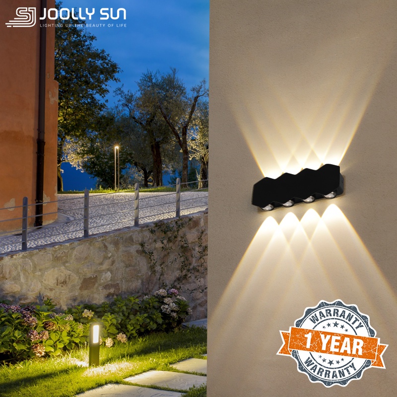 LED Wall Lamp Outdoor Waterproof Wall Light Modern Style Up Down Garden ...