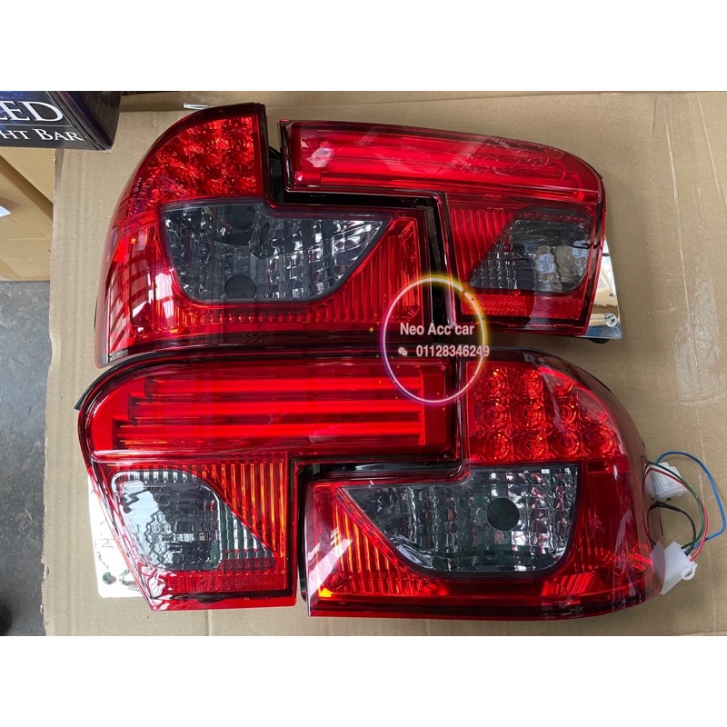 Proton WIRA NHF TAIL LAMP RED SMOKE LED ALL WIRA Rear Lights 4 Seeds ...
