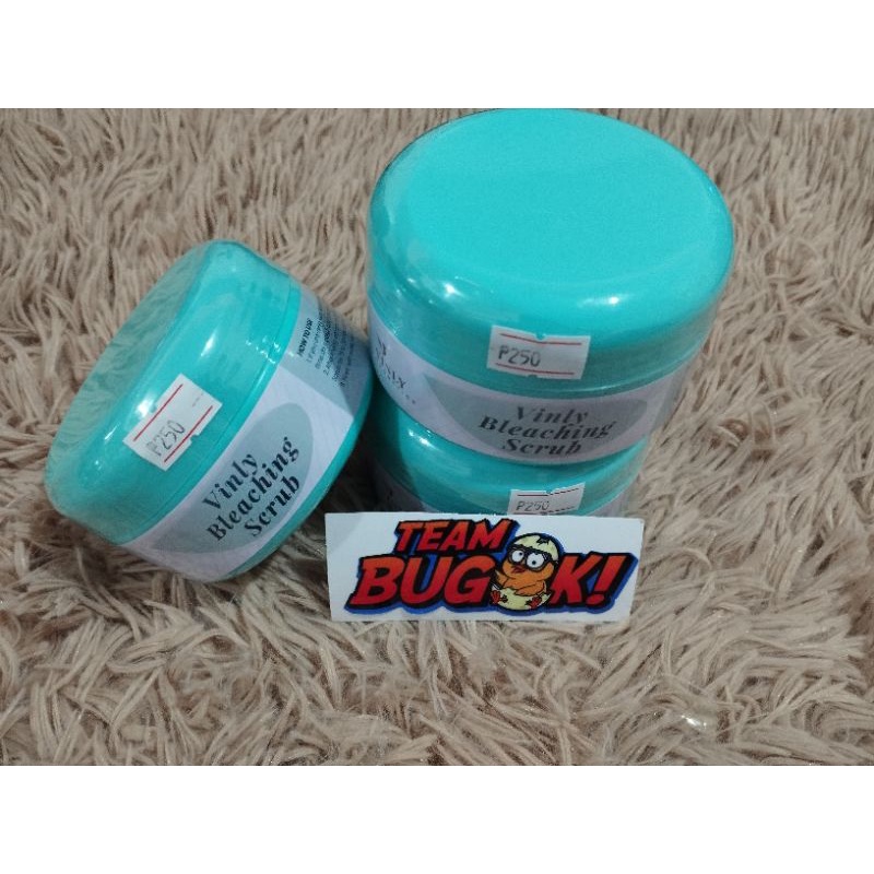 Vinly Bleaching Scrub with Free Bugok Sticker | Shopee Philippines