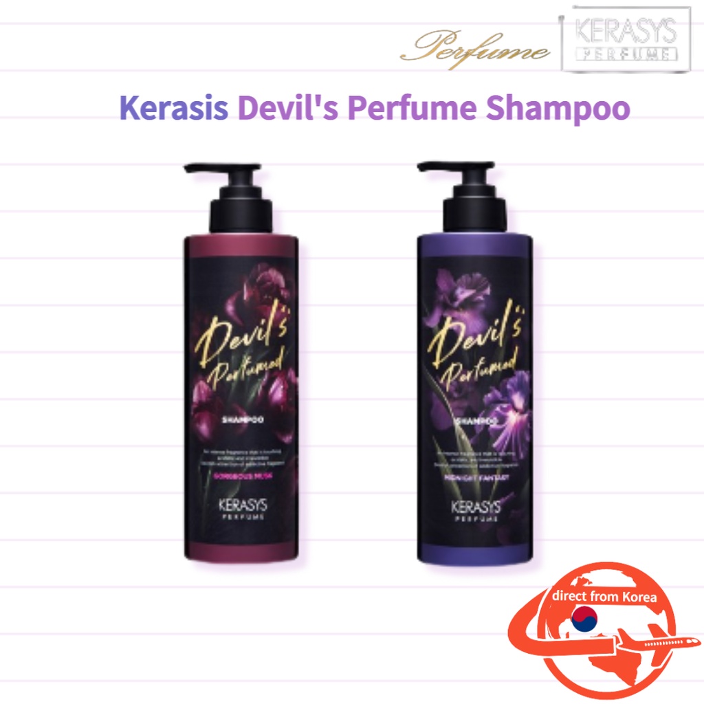 Kerasys Devil's Perfume Shampoo 1L / GORGEOUS MUSK/ MIDNIGHT FANTASY ...
