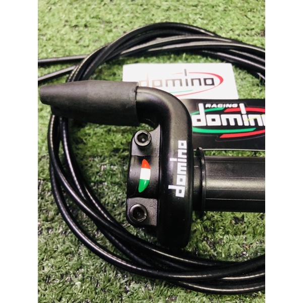 DOMINO THROTTLE WITH 2 cables (black) | Shopee Philippines