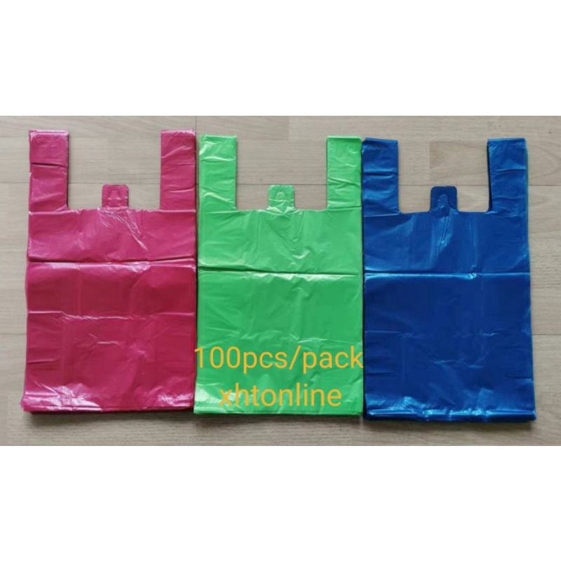 Plastic Sando Bag TINY/SMALL (100pcs) Random Colors | Shopee Philippines