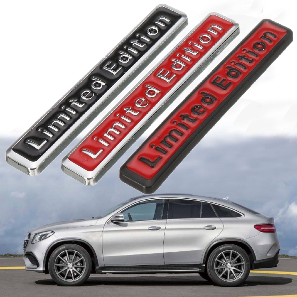 Universal 3D Metal Limited Edition Car Auto Emblem Sticker | Shopee ...