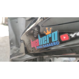 Byahero Hindi Babaero Sticker Vinyl Sticker Waterproof High Quality ...