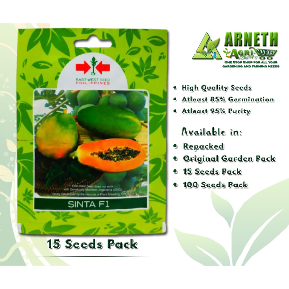 Sinta Papaya Seeds By Eastwest Shopee Philippines