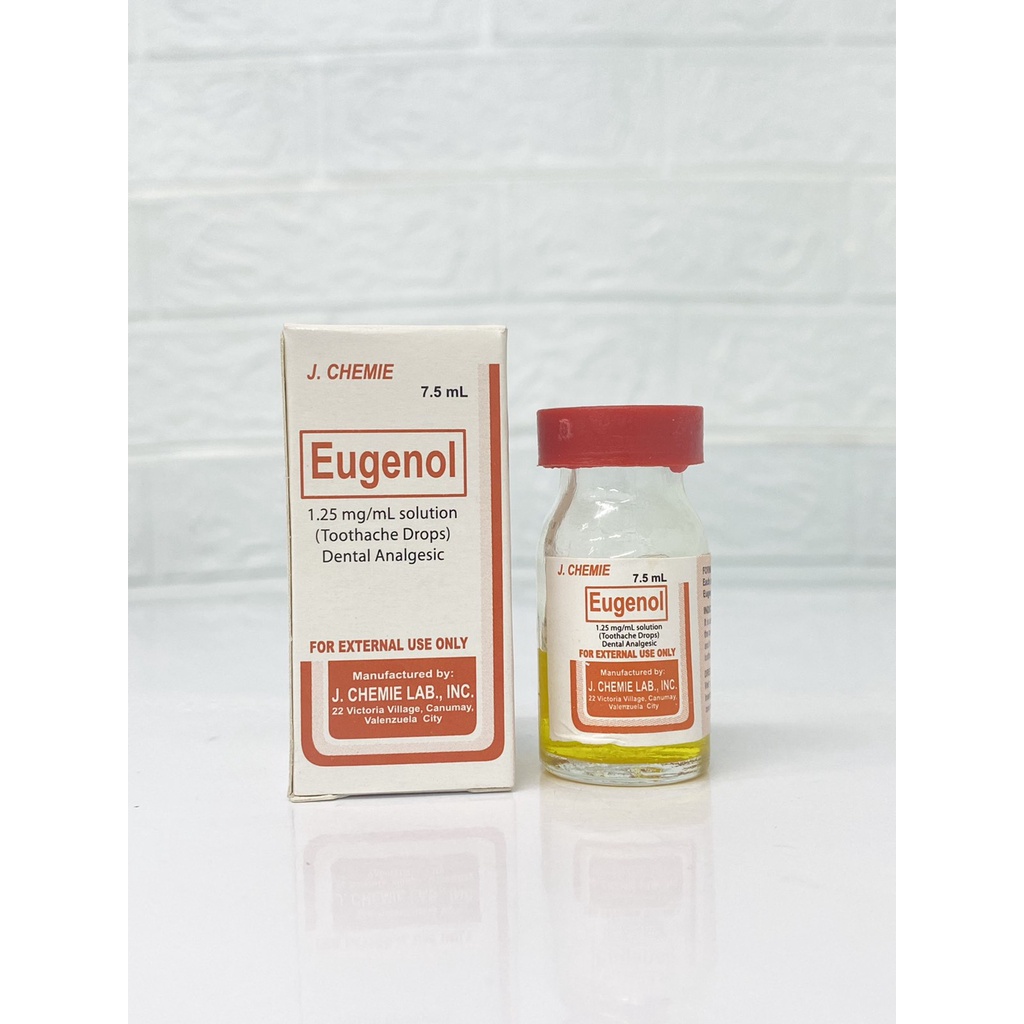 On Sale - Eugenol Toothache Drops 7.5ML | Medic One Drugstore | Shopee ...