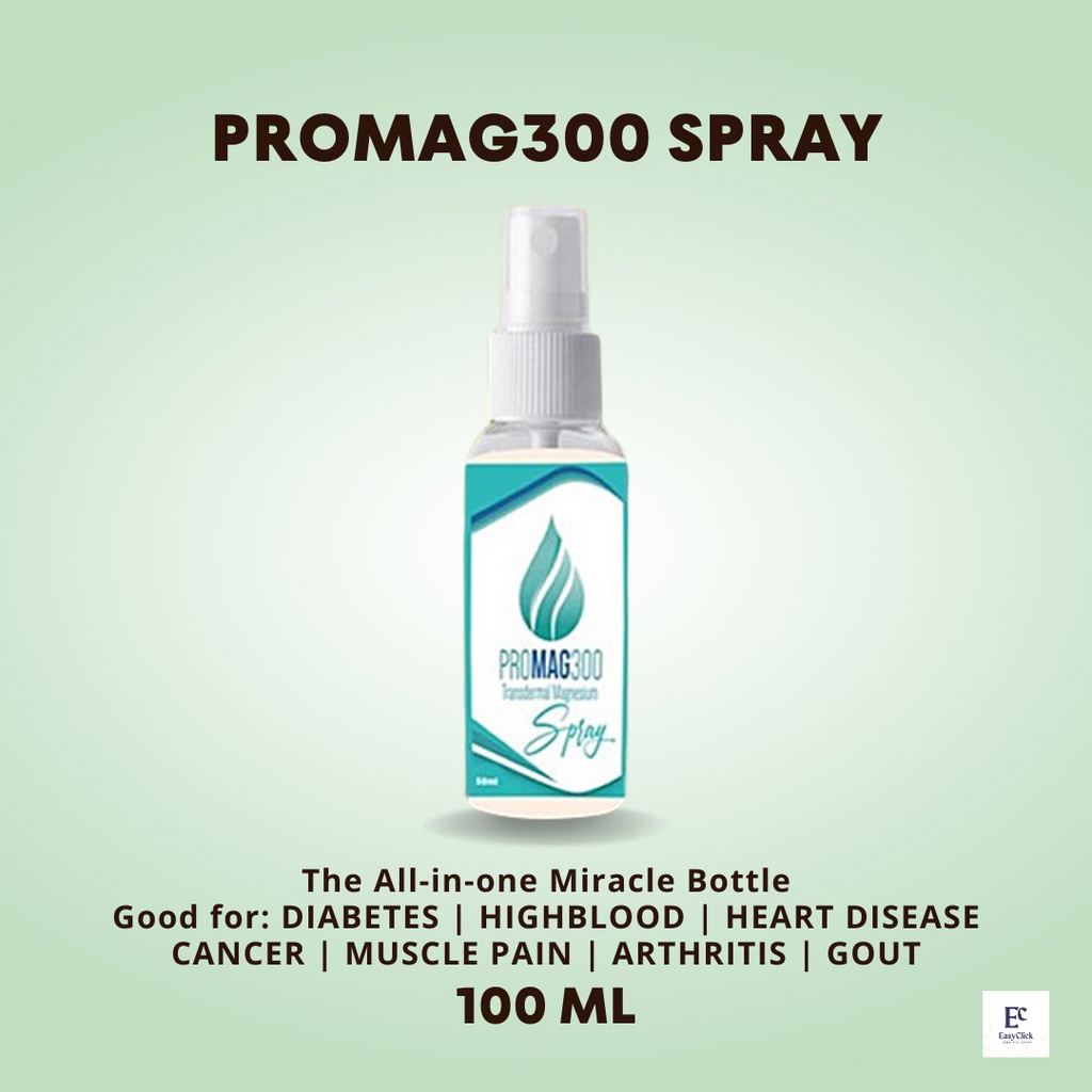 Original SALE Promag 300 Magnesium Spray 100ml 1 bottle | Shopee Philippines