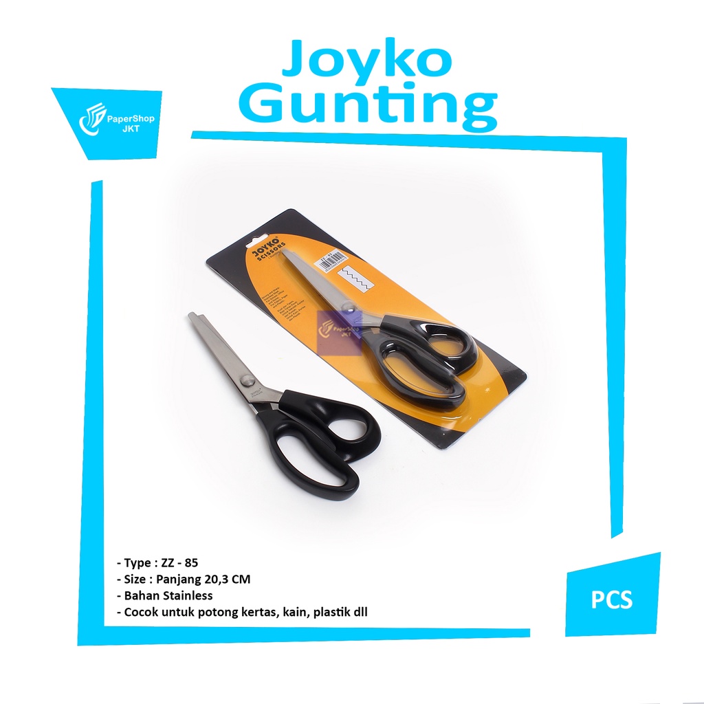 Joyko - Zig Zag Scissors - Serrated ZZ-85 - Pcs | Shopee Philippines