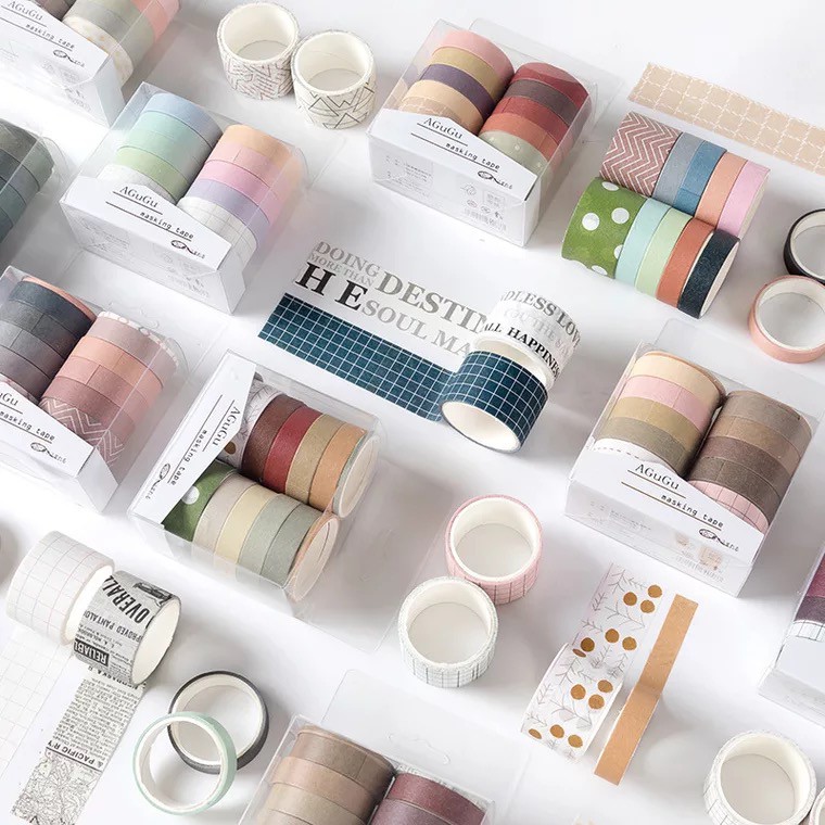 Color Palette Shades 10 in 1 washi tape | Shopee Philippines