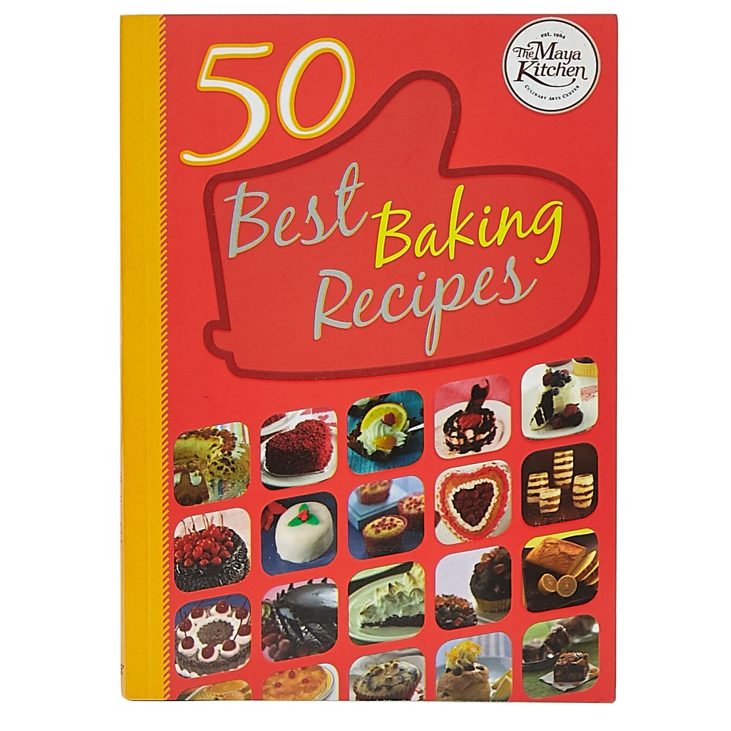 50 Best Baking Recipes Book by The Maya Kitchen | Shopee Philippines
