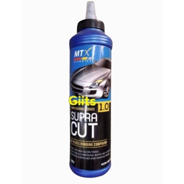 Microtex Supra Cut Step 1 500 Grams Hi Gloss Rubbing Compound | Shopee ...