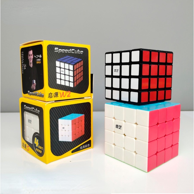 QiYi Yuan S 4x4 V2 Speed Cube 4x4x4 Puzzle Speed Magic Cube 4Layers ...