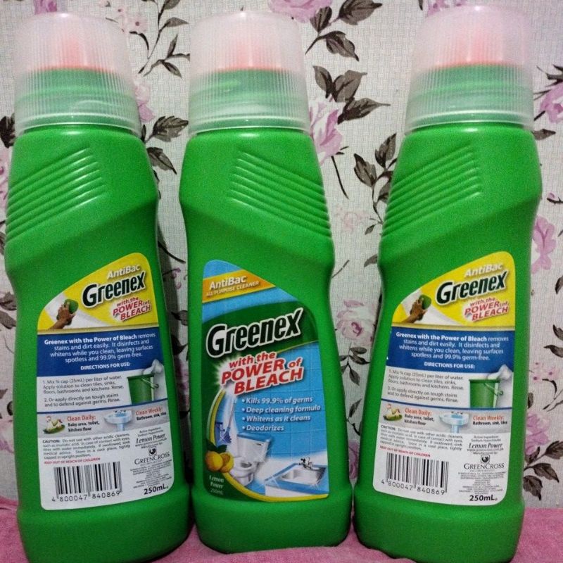 Greenex AntiBac 250ml | Shopee Philippines