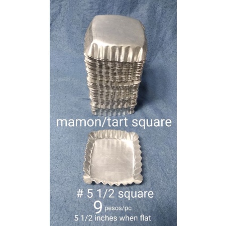 mamon / tart square molder (big) | Shopee Philippines