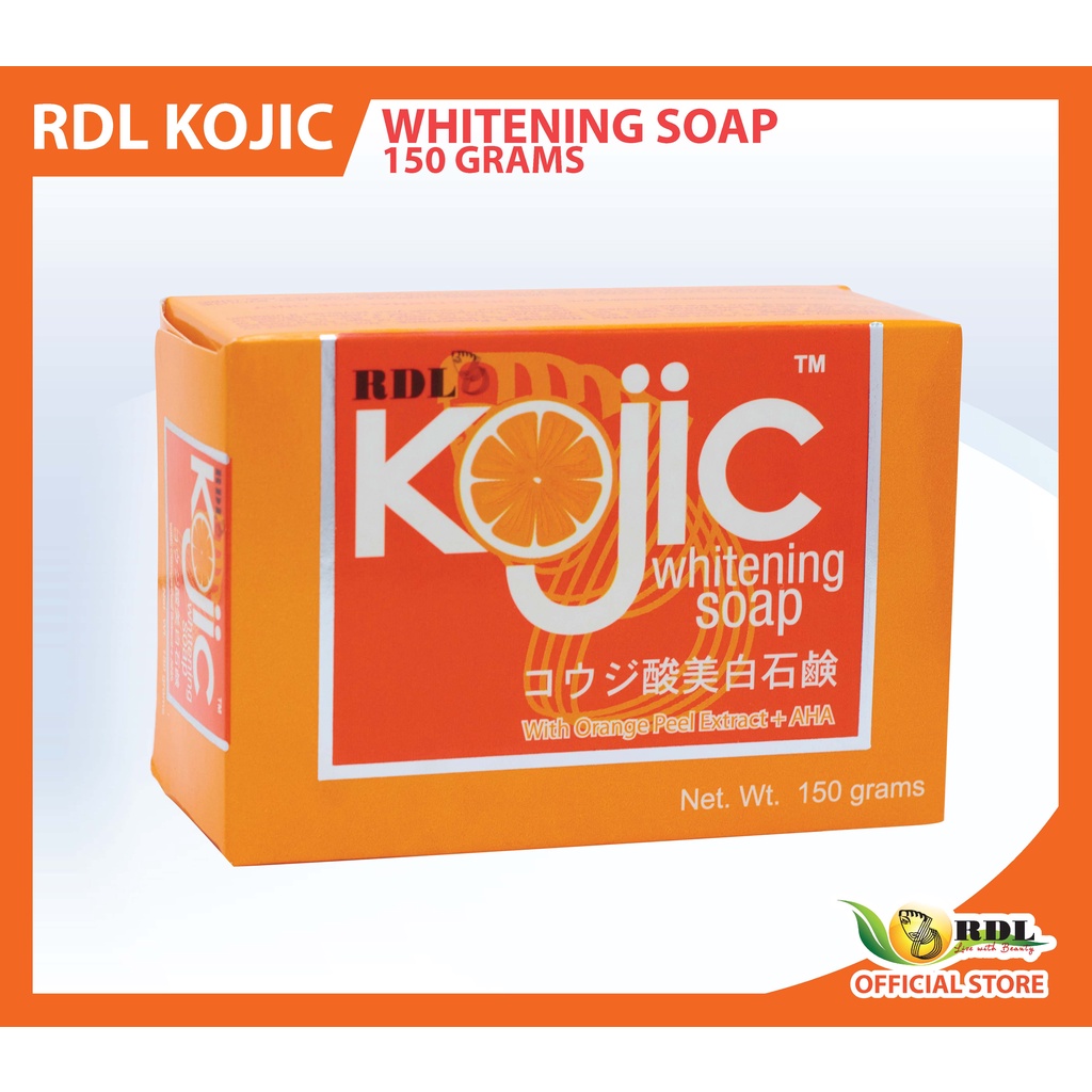 RDL Kojic Whitening Soap 150g | Shopee Philippines