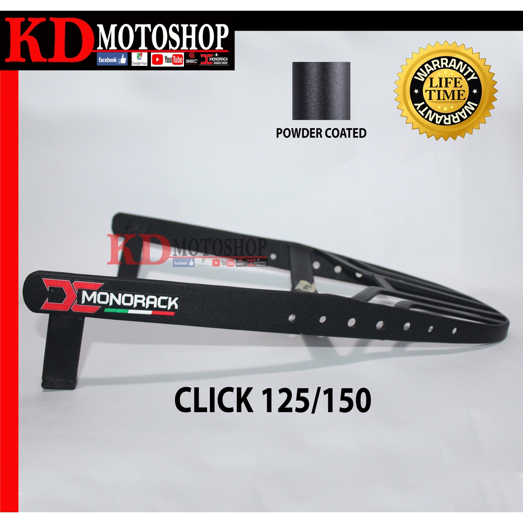 Honda Click 125/150 DC Monorack Bracket | Shopee Philippines