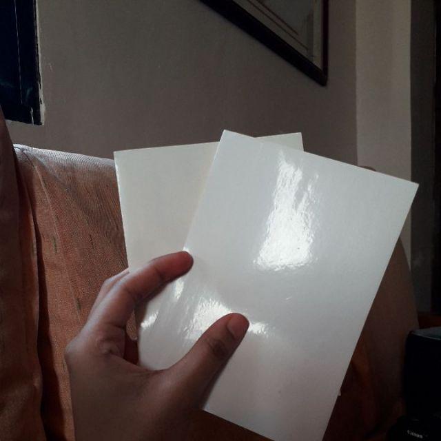 (100pcs)A6 Air Waybills Printable Sticker Paper 105gsm For Inkjet print ...