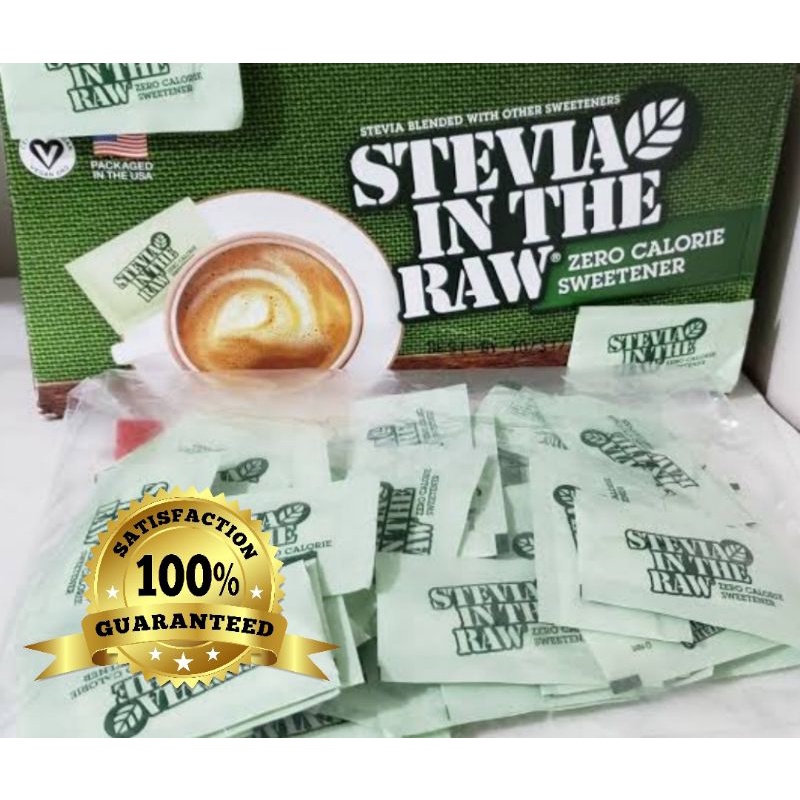 Stevia in the Raw (stevia sweetener packaged in the USA) | Shopee ...