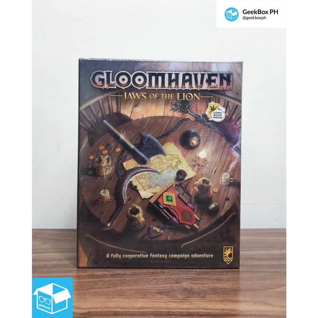 Gloomhaven: Jaws of the Lion (With Comic Book) | Shopee Philippines