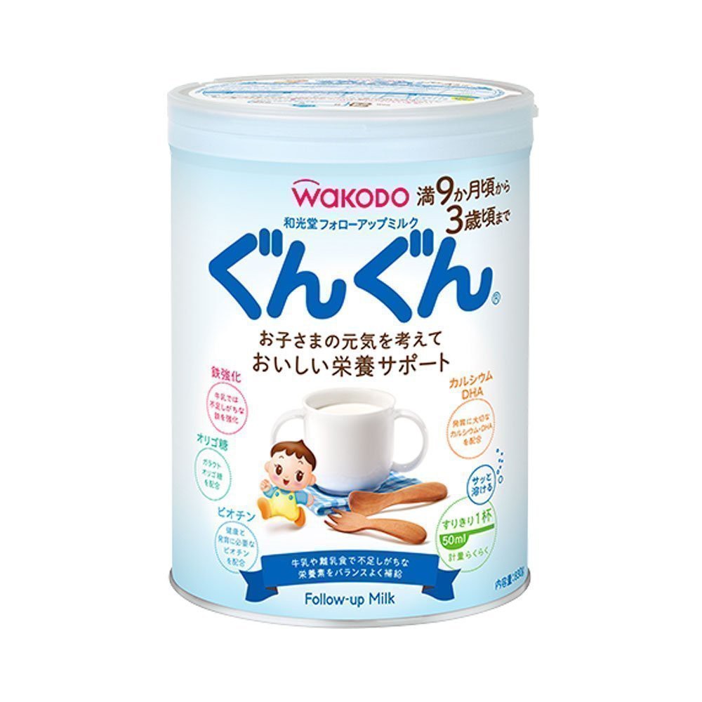 Japan Wakodo Follow-up Milk Powder Formula GunGun 830g | Shopee Philippines