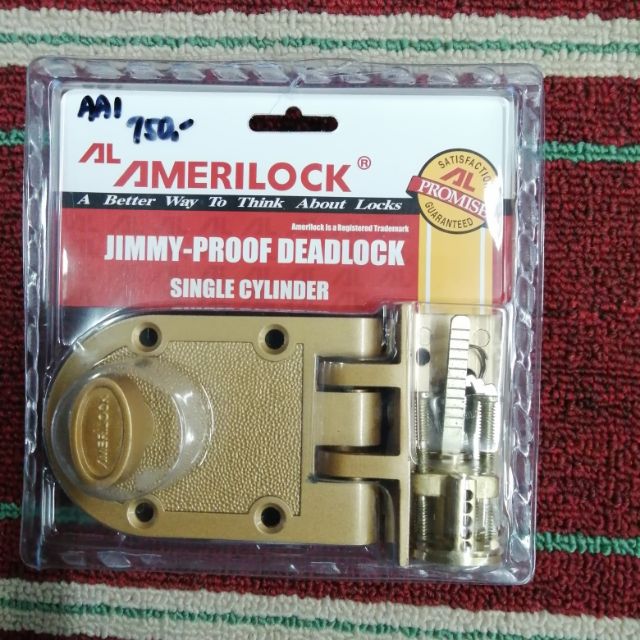 Amerilock Jimmy Proof Deadlock (Single #AL275 / Double #AL280) | Shopee ...