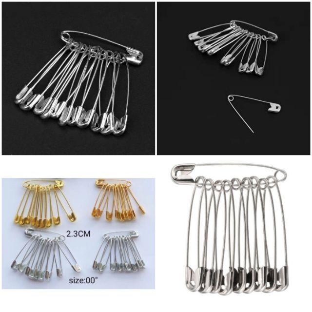 20-24 pcs safety pins/ perdible | Shopee Philippines