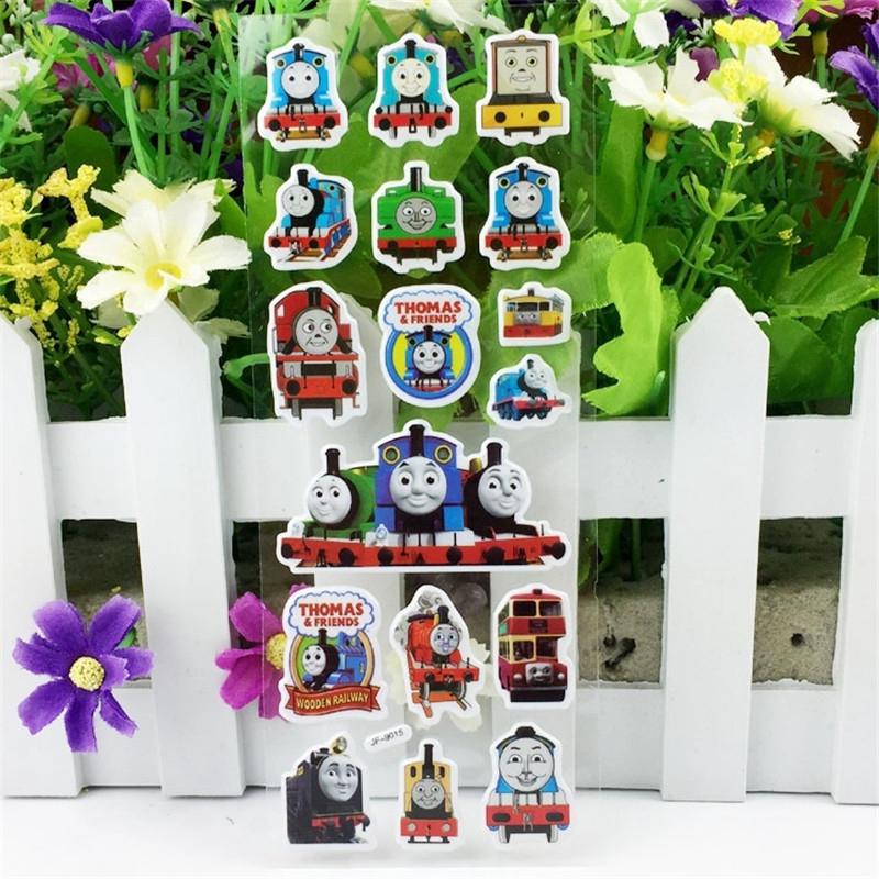5 Sheets Thomas The Train Cartoon Stickers | Shopee Philippines
