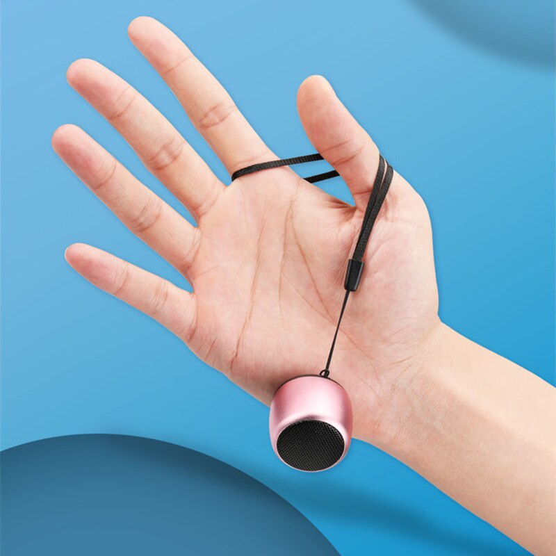 Portable Wireless Bluetooth Speaker Metal HiFi TWS Loudly Waterproof ...