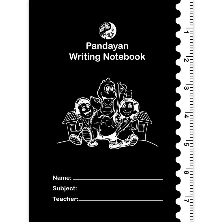 Pandayan Writing Notebook (Black, 80 Leaves, With Cover) | Shopee ...