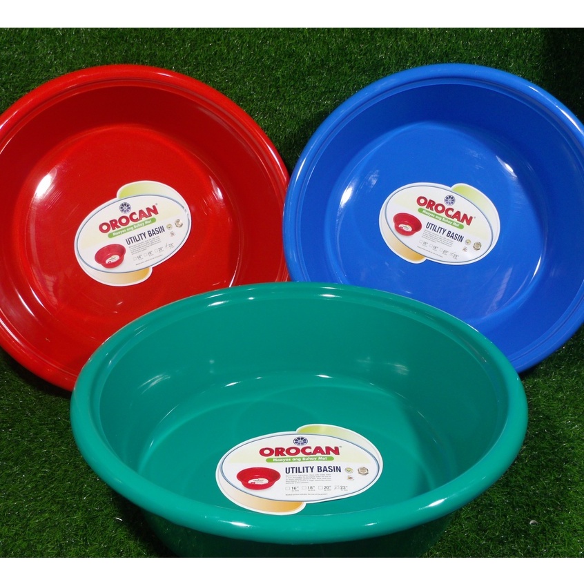 OROCAN Utility Basin / PLANGGANA (4 sizes) (Random) | Shopee Philippines