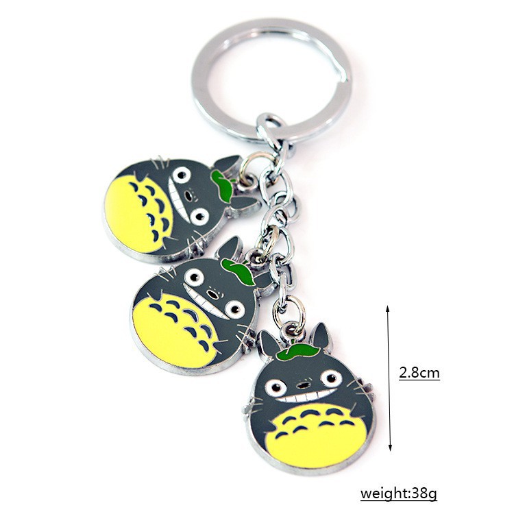 Hayao Miyazaki cosplay Totoro Keychain Anime Peripheral Tonari no ...