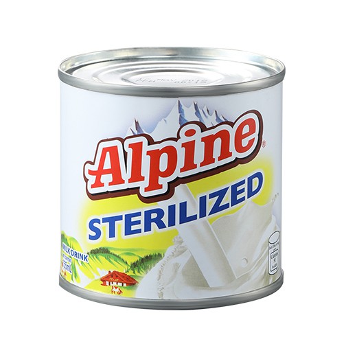 Alpine Sterilized Ready to Drink Milk 155ml | Shopee Philippines