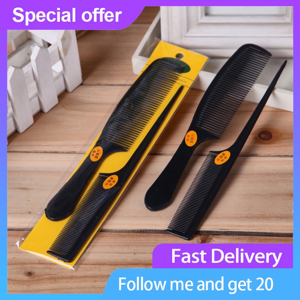 Straight Hair Comb Salon Hairdressing Fine Teeth Anti-Sharp Tail ...
