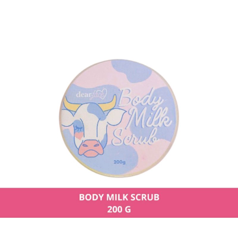 DEAR FACE BODY MILK SCRUB 200g | Shopee Philippines