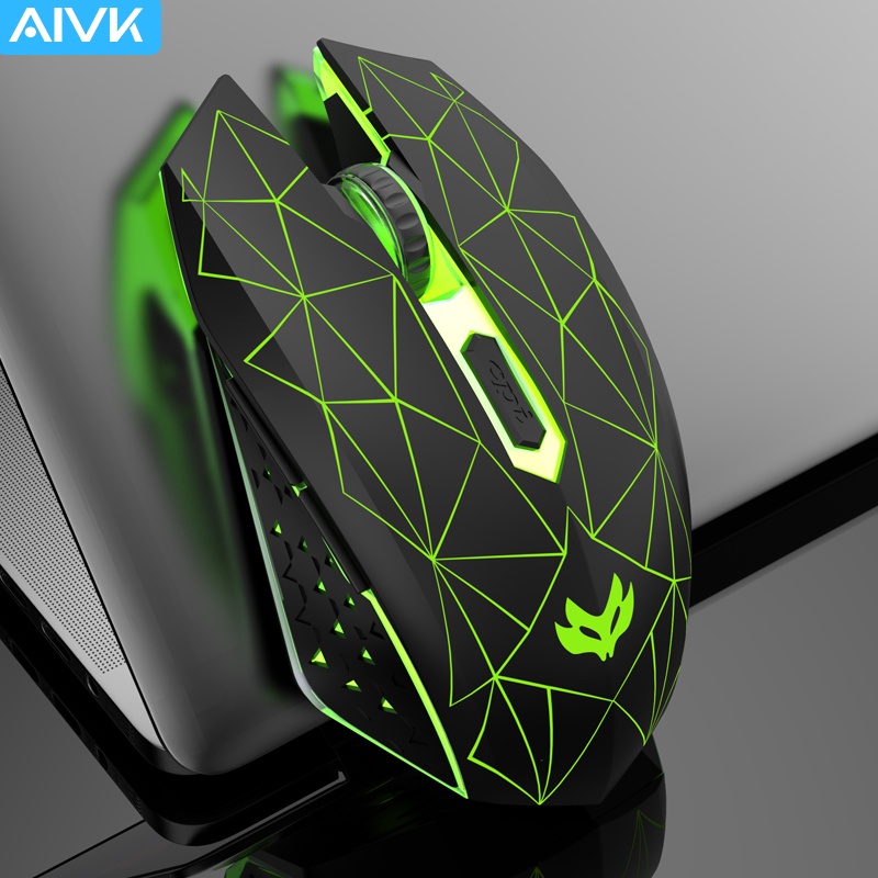 Aivk T2 Gaming wireless mouse rechargeable mouse color breathing ...