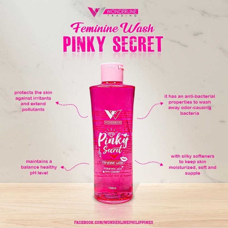 Pinky Secret Feminine Wash 150ml New Packaging And 100 Authentic Shopee Philippines