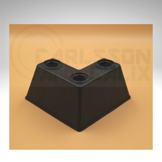 Plasticfootings/Plastic Sofa Footings 3 holes ( L-Shape) by 4pcs ...