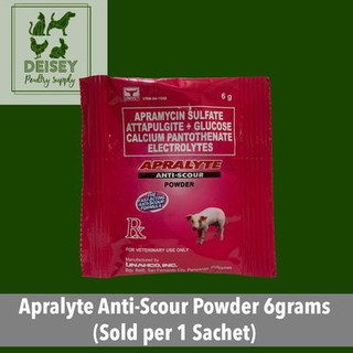 Apralyte Anti-Scour for Pig 6grams (1 Sachet) | Shopee Philippines
