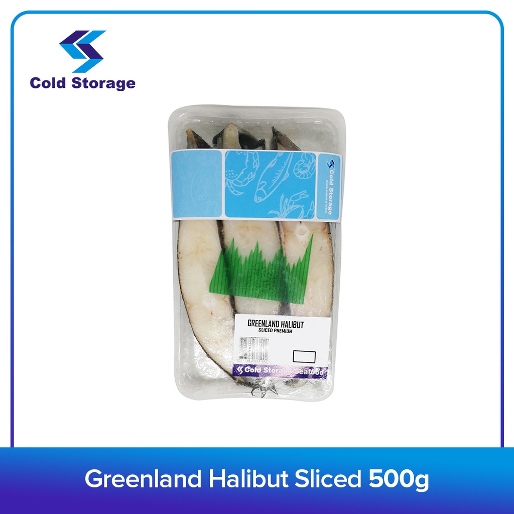 Cold Storage Seafood Frozen Greenland Halibut Sliced / Steak Cut ...