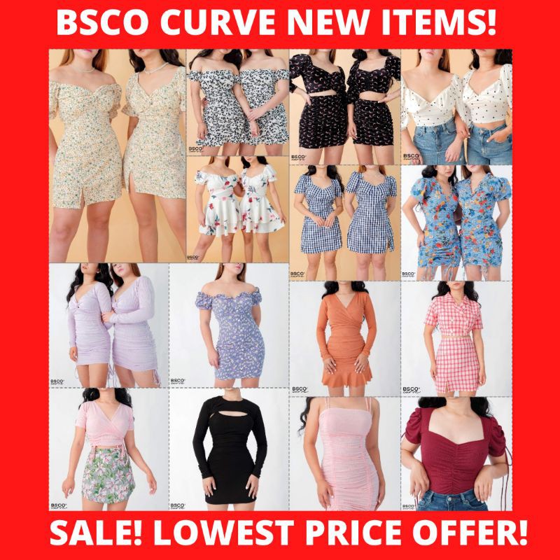 ONHAND BSCO CURVE IN MEDIUM AND LARGE SIZES! | Shopee Philippines
