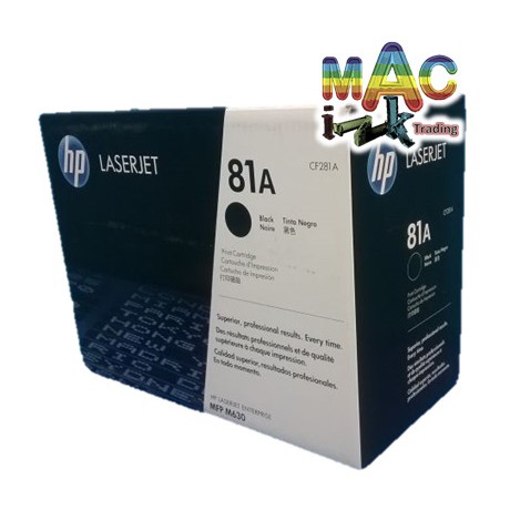 HP 81A Black Original LaserJet Toner Cartridge (CF281A) | Shopee ...