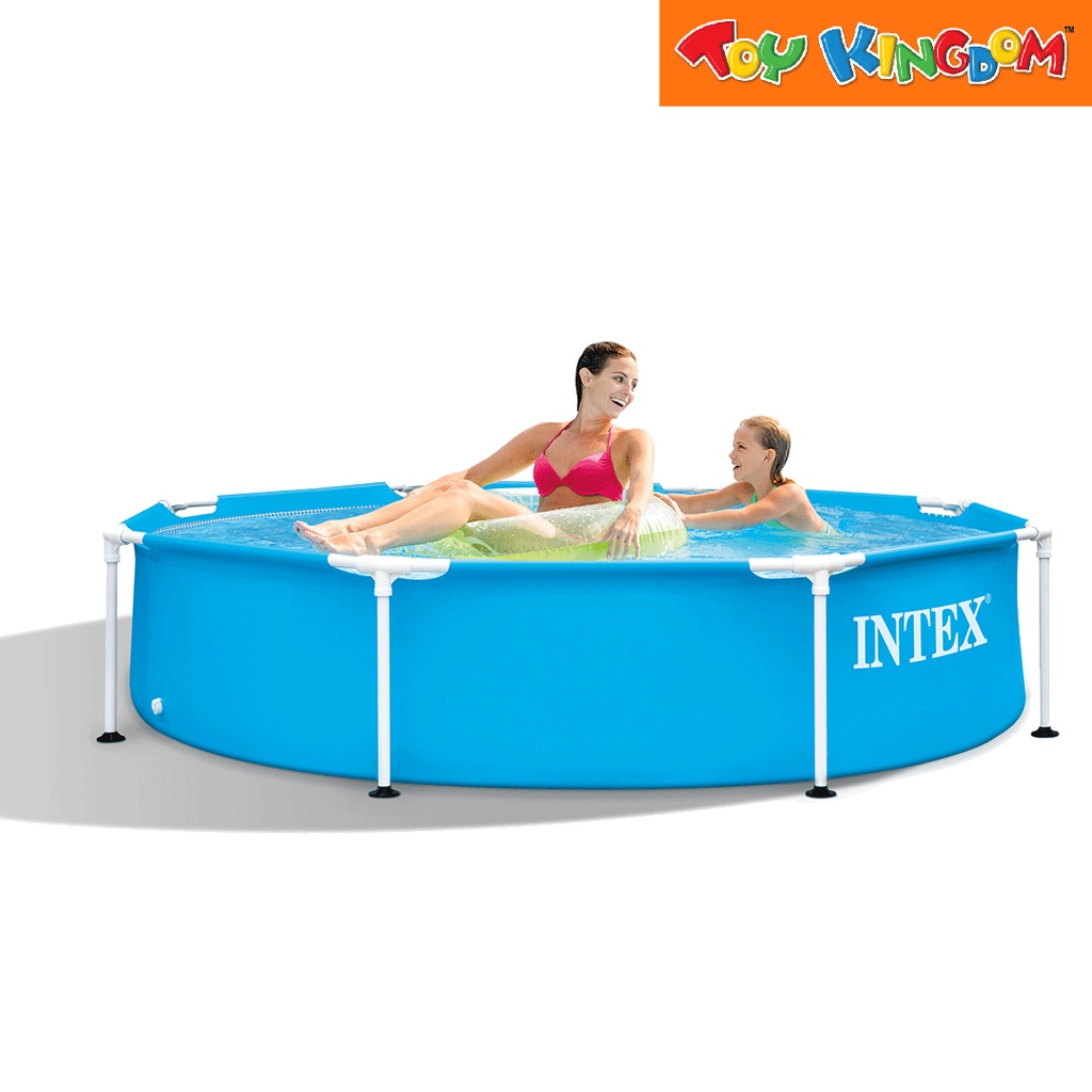 Intex 2.4 m Metal Frame Pool | Shopee Philippines