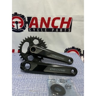 Crankset Deore M5100 / M6120 / M6100 / M4100 Shimano Authentic 10 11 12 spd Speed MTB Chainwheel ...