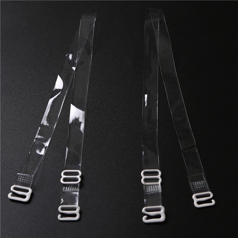 Bra Transparent Shoulder Strap Adjustable Non-slip Invisible Belt ...