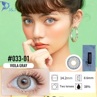 FREE SOLUTION Novmas Contact Lens 14.2mm Normal Size Natural Look Free Case, Solution ...