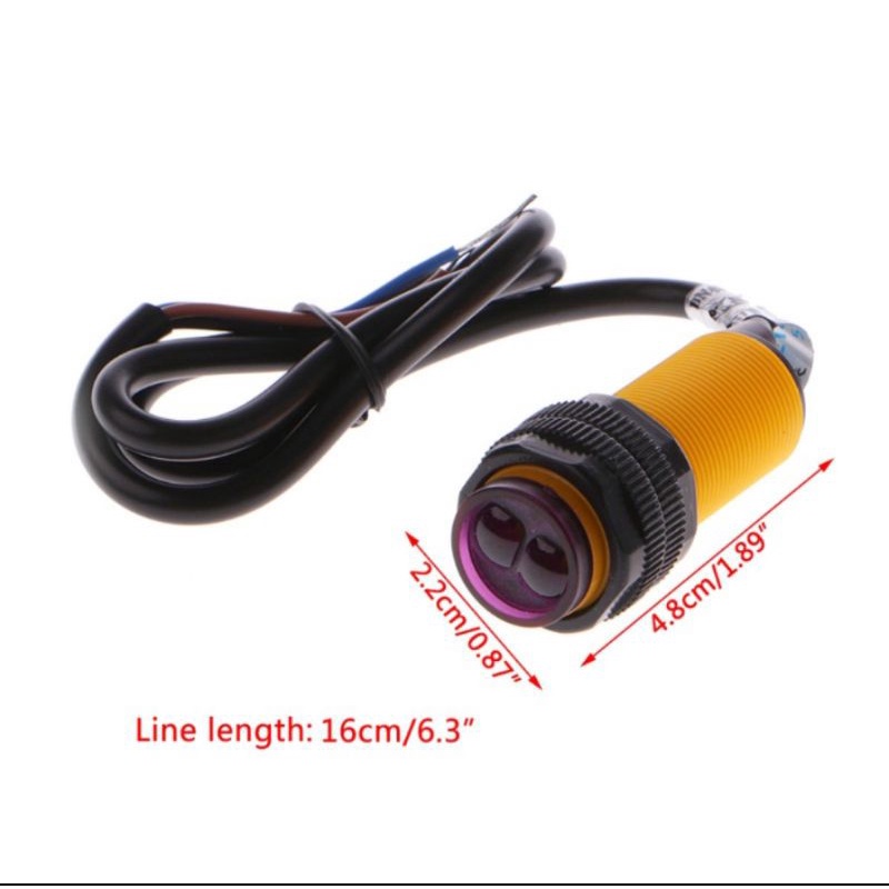 Photoelectric Sensor Module Infrared Obstacle Avoidance Proximity (E18 ...
