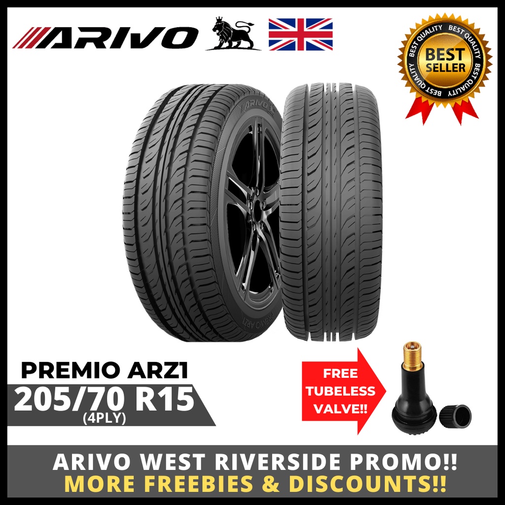 ARIVO 205/70 R15 96H - PREMIO ARZ1 (FREE GIFT!!) | Shopee Philippines