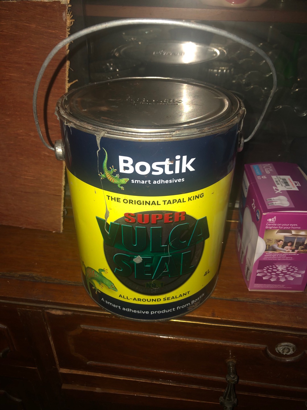 Bostik Super Vulcaseal All-Around Sealant 4 Liters (Gallon) Elastomeric ...