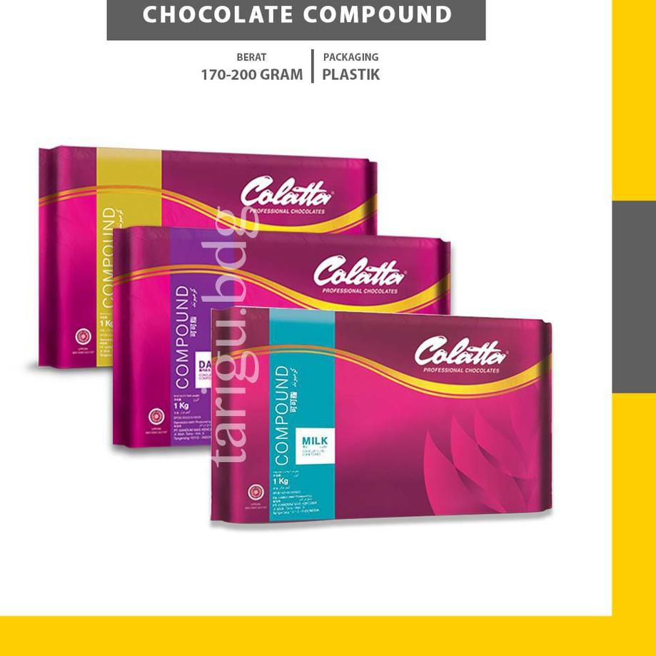 Ramadhan Colatta Dark Chocolate Compound - Collata Dark Chocolate Stem ...