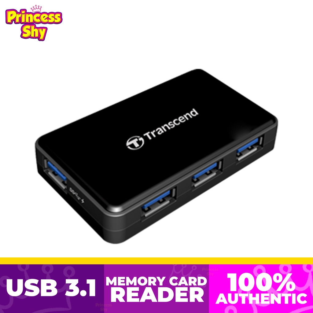 Transcend 4-Port USB 3.1 Gen 1 Hub TS-HUB3K | Shopee Philippines